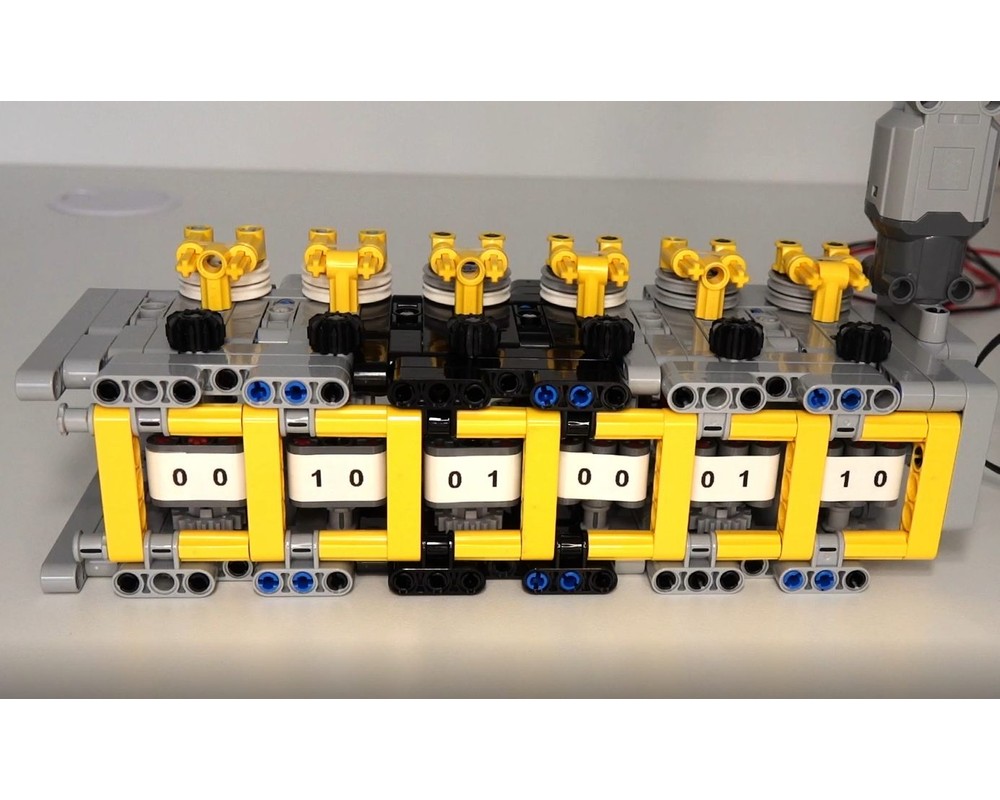 LEGO MOC-43585 Modular Binary Counter (Technic > Model 2020 ...