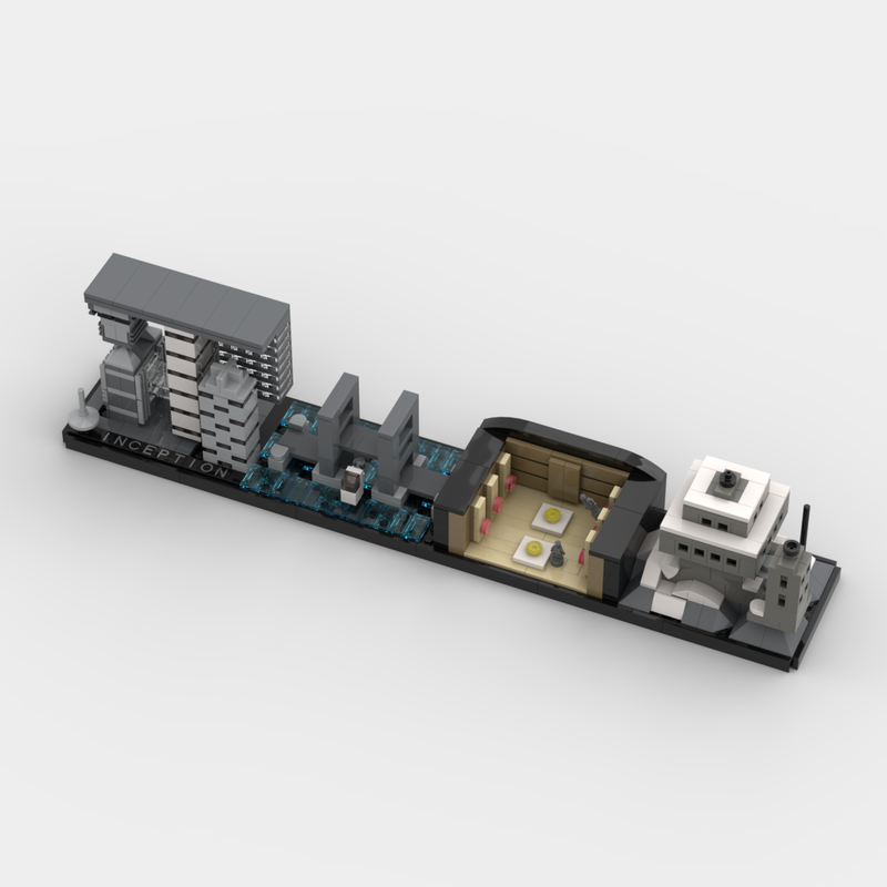 LEGO MOC Inception Skyline by TommyBuildsMOCs | Rebrickable - Build ...