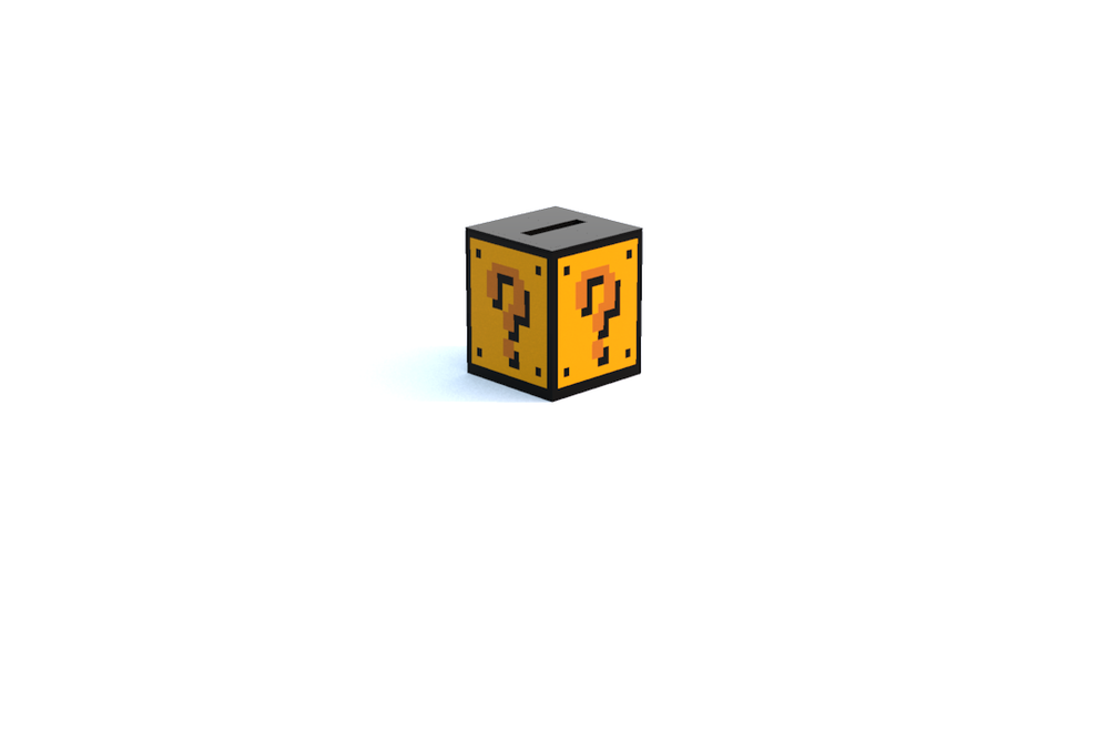 LEGO MOC Super Mario Mystery Box by cralban | Rebrickable - Build with LEGO