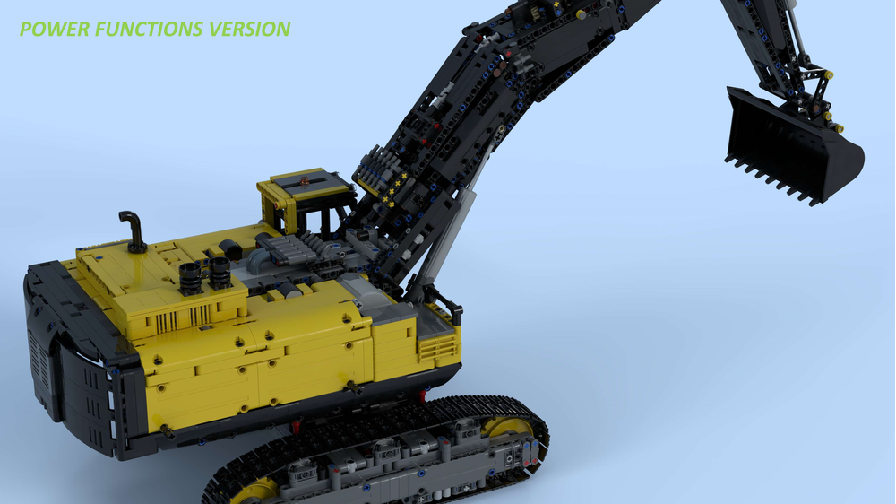 LEGO MOC 2020 Volvo Excavator MOC by Flybum60 | Rebrickable - Build ...