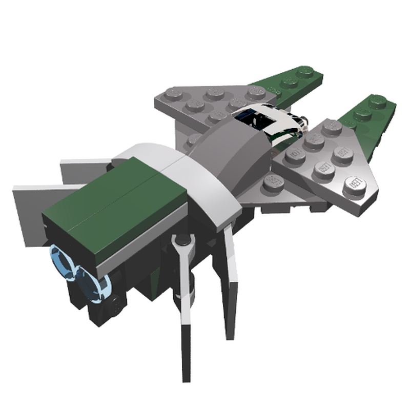 LEGO MOC 30244 Stun Interceptor by Berth | Rebrickable - Build with LEGO