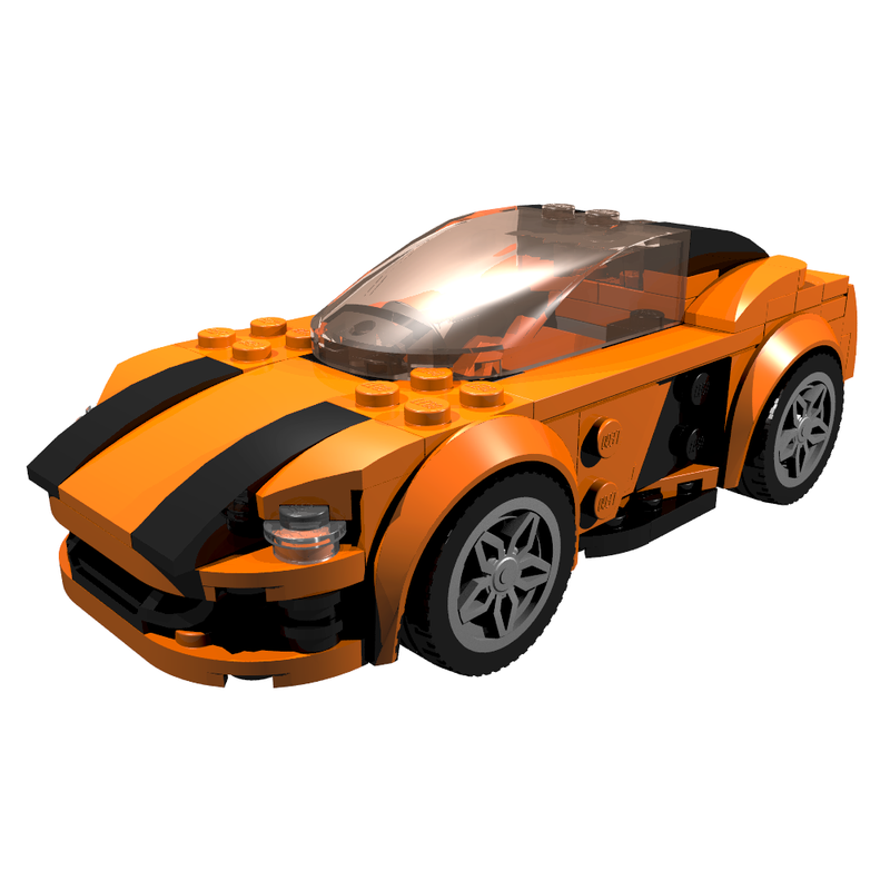 LEGO MOC 75880 Compact Coupé by Berth | Rebrickable - Build with LEGO