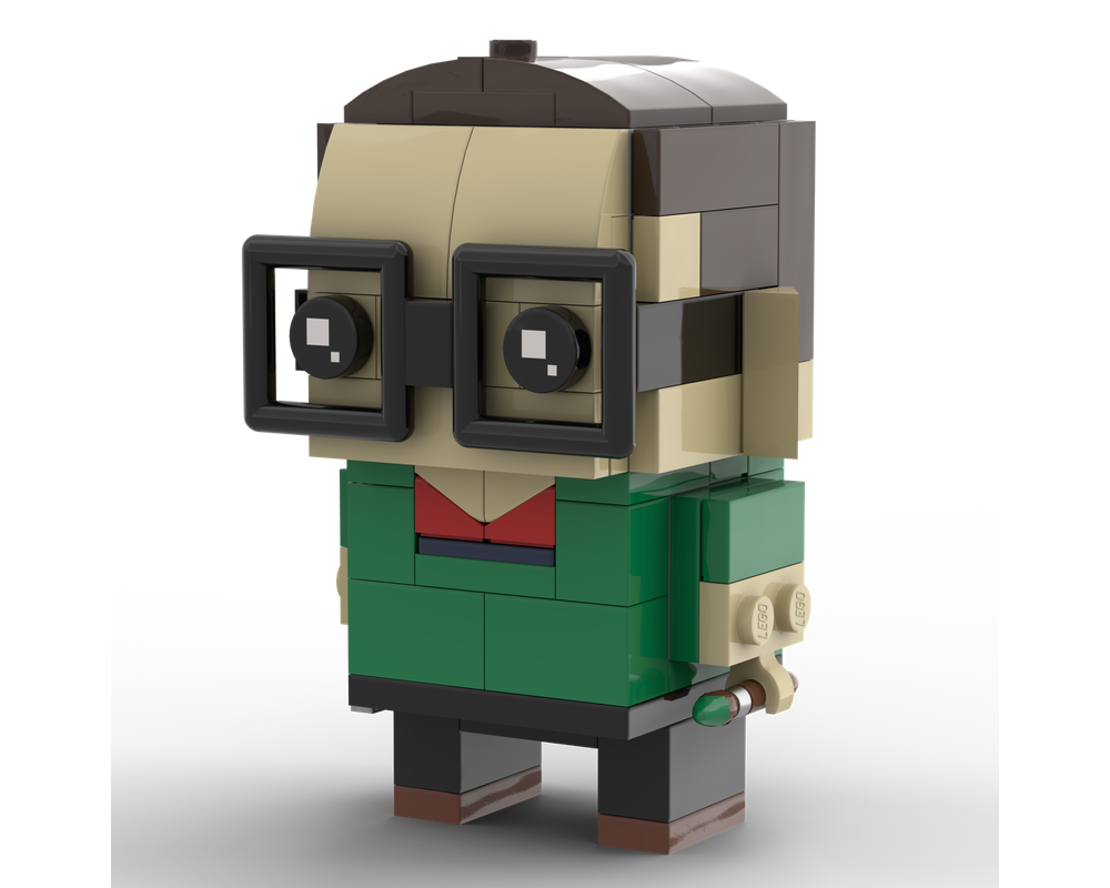 LEGO MOC Cracking The Cryptic Simon Anthony Brickheadz by Pingubricks ...