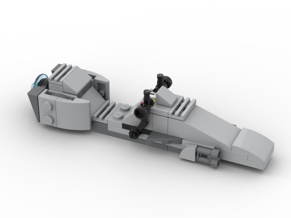 LEGO MOC Custom Imperial speeder bike by Brickzz Empire | Rebrickable ...