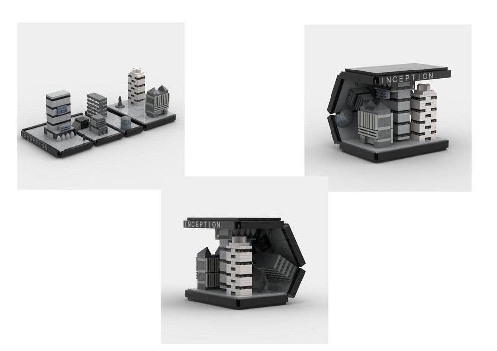 LEGO MOC Inception Skyscrapers by TommyBuildsMOCs | Rebrickable - Build ...