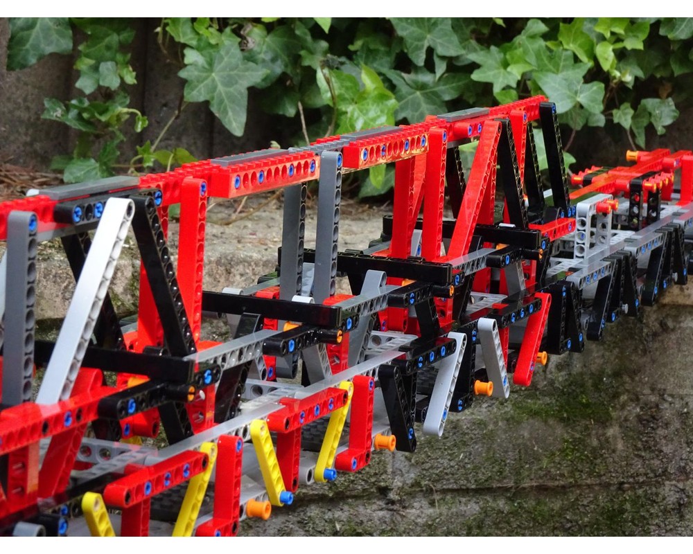 LEGO MOC-43705 Trestle bridge, 1.5m (Technic > Model 2020 ...