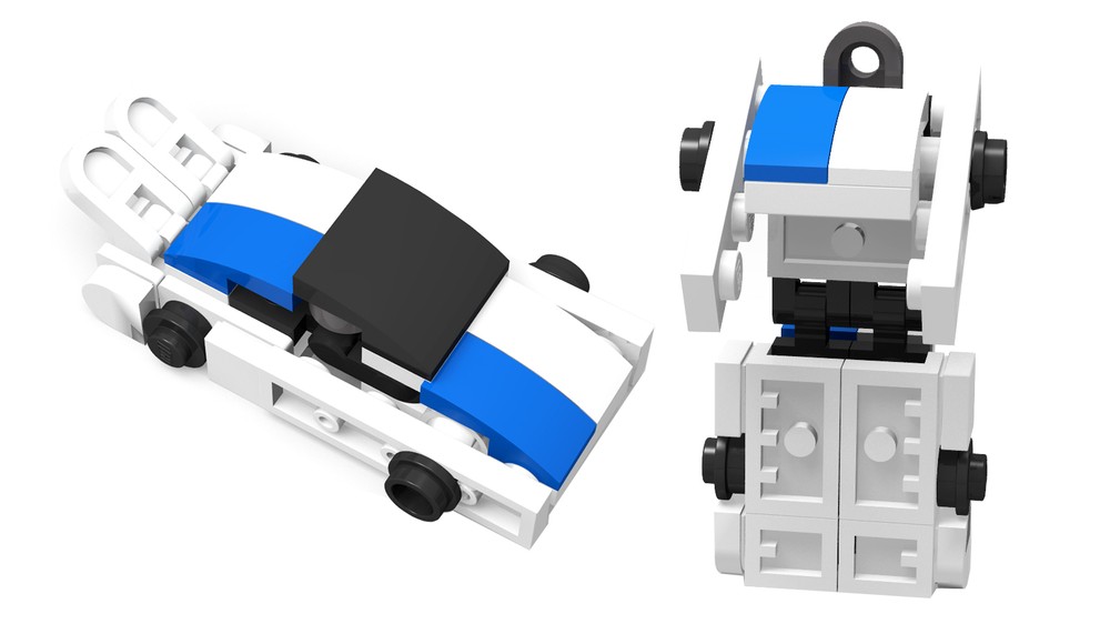 Lego Moc Transformer G1 Mini Jazz By Freshbricks Rebrickable Build