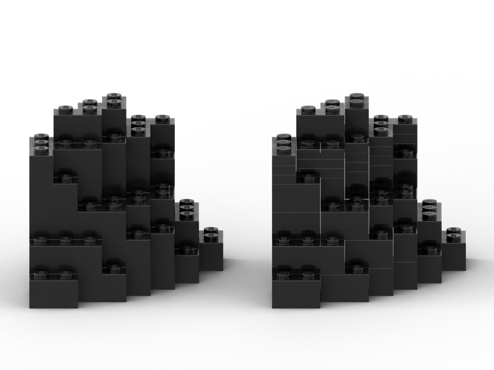 LEGO MOC-43747 LEGO Part 23996 Brick Rebuild by Brickscale ...