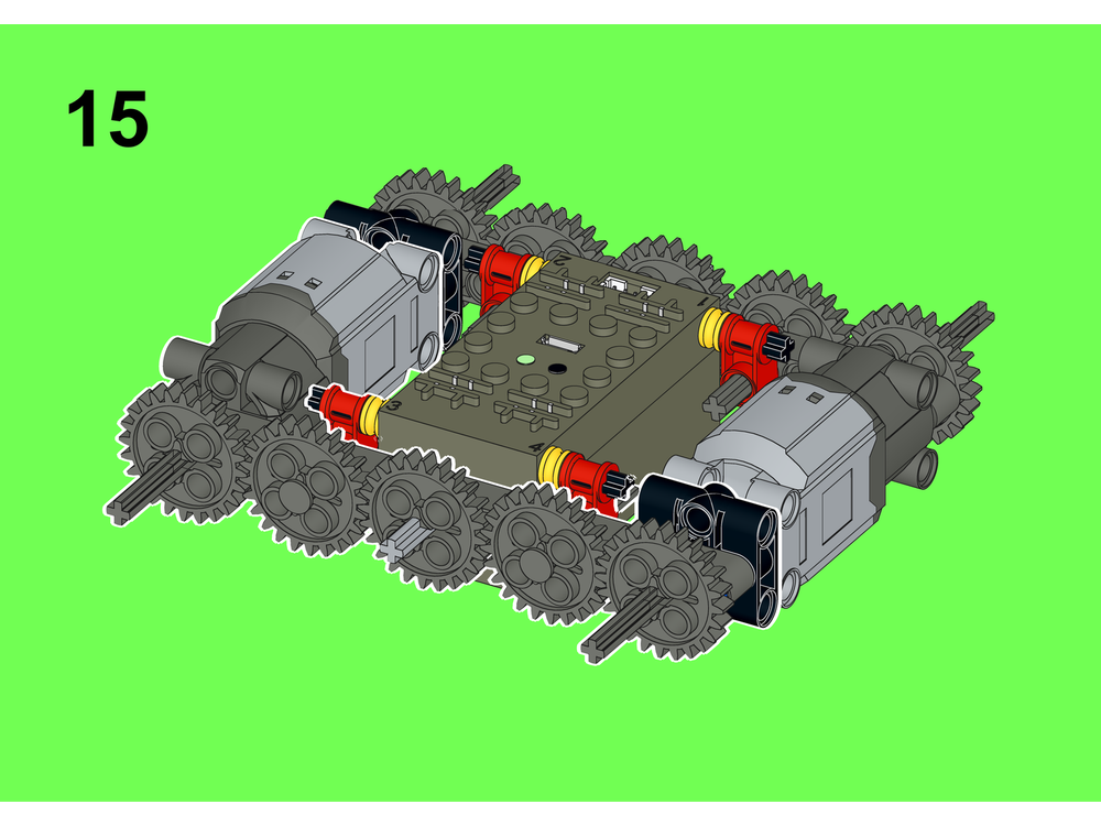 LEGO MOC Reversible RC Car by Technicalities by KK | Rebrickable ...