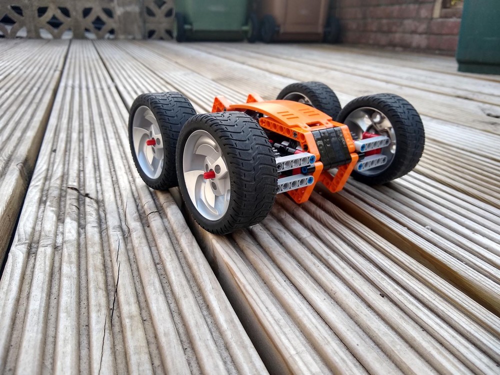 LEGO MOC Reversible RC Car by Technicalities by KK | Rebrickable ...