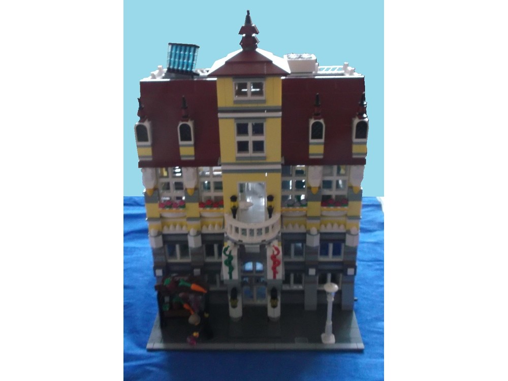 LEGO MOC Modular hospital by Bolbuyk | Rebrickable - Build with LEGO