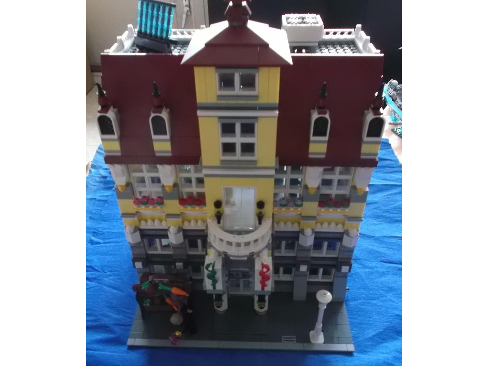 LEGO MOC Modular hospital by Bolbuyk | Rebrickable - Build with LEGO