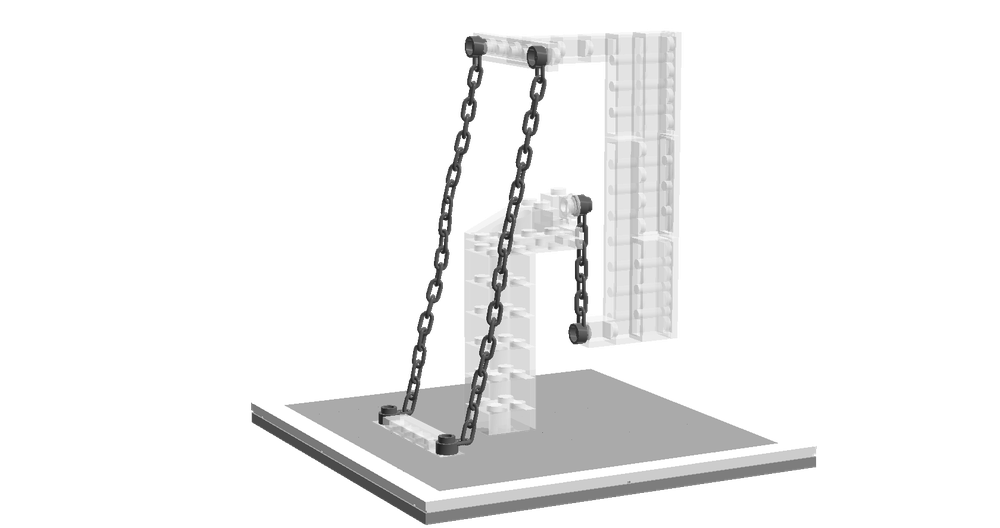 Lego Moc Invisible Tensegrity By 48x48 Rebrickable Build With Lego