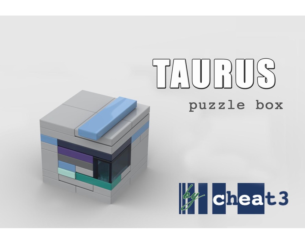 LEGO MOC Taurus (a mini puzzle box) by cheat3 puzzles | Rebrickable ...