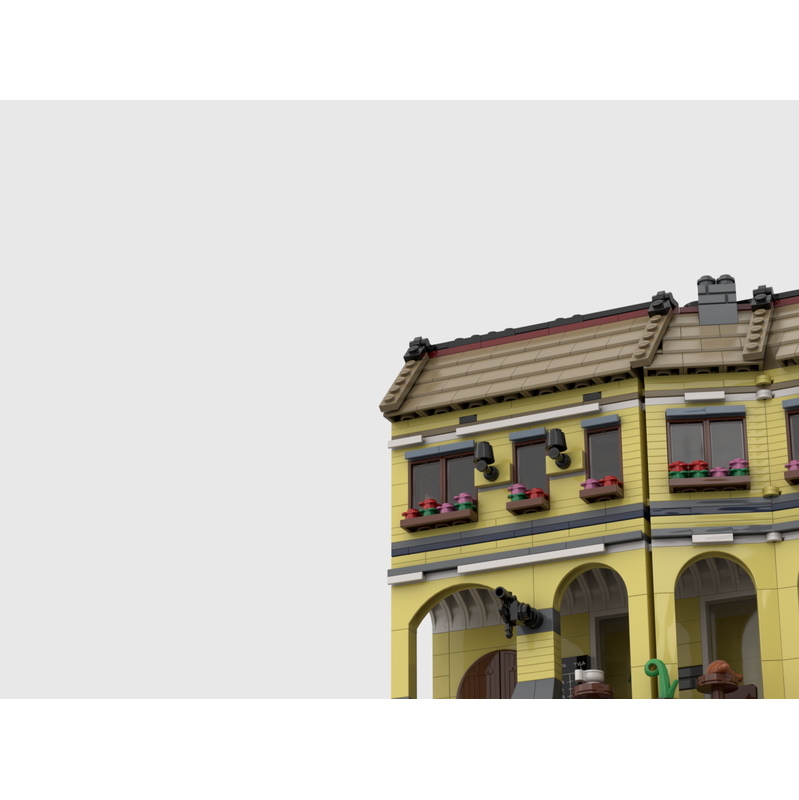 LEGO MOC Little Vienna Modular by hermez | Rebrickable - Build with LEGO