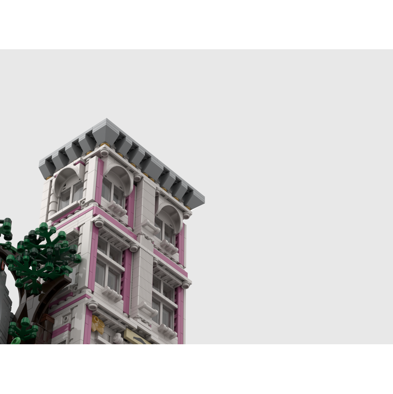 LEGO MOC Little Vienna Modular by hermez | Rebrickable - Build with LEGO