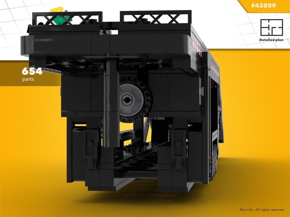Lego Moc Bus Emergency By Moclife Rebrickable Build With Lego