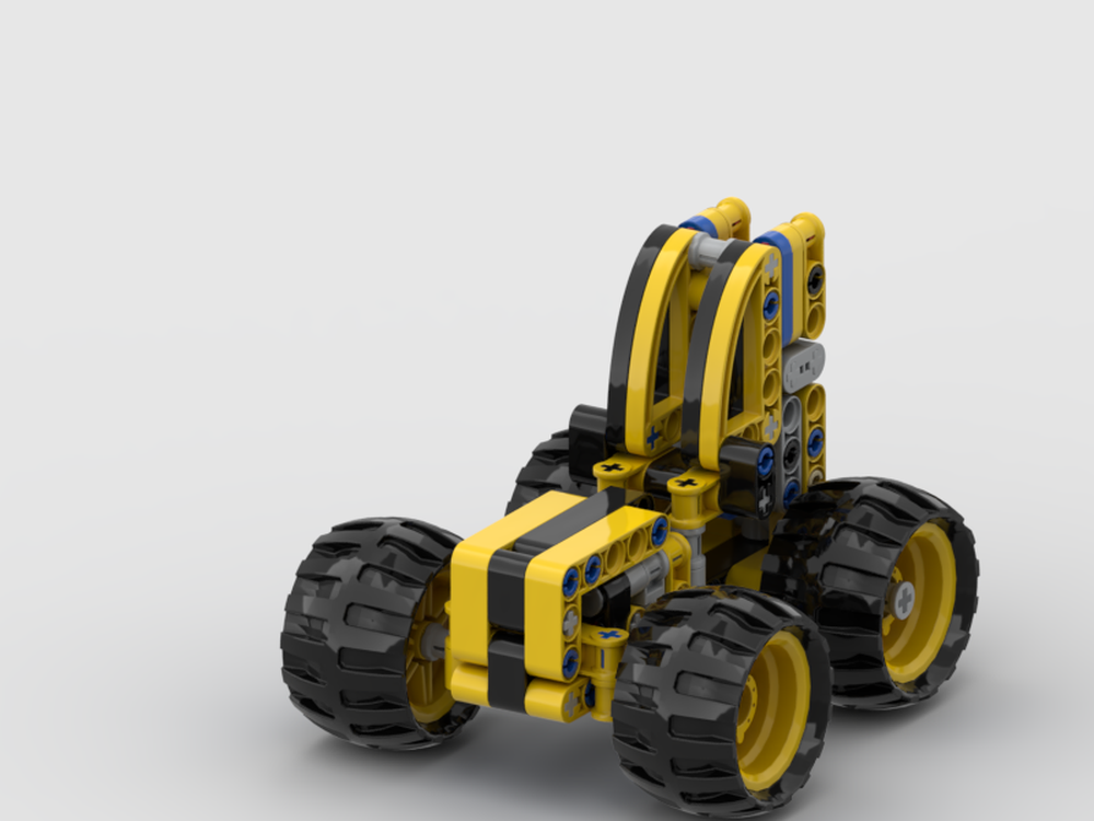 LEGO MOC 42004 Mini Tractor by Alterbuild777 | Rebrickable - Build with ...