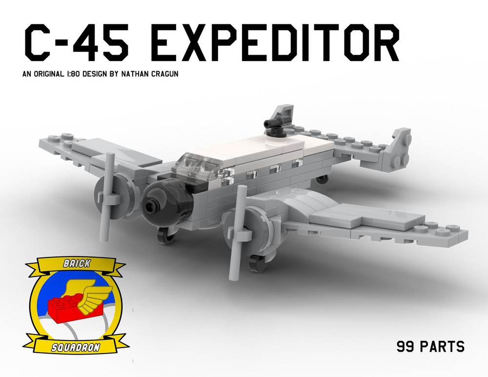 LEGO MOC C-45 Expeditor by brick_squadron | Rebrickable - Build with LEGO