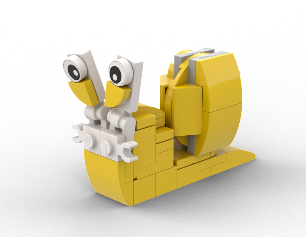 LEGO MOC Snail (30550) by BriXperiMent | Rebrickable - Build with LEGO