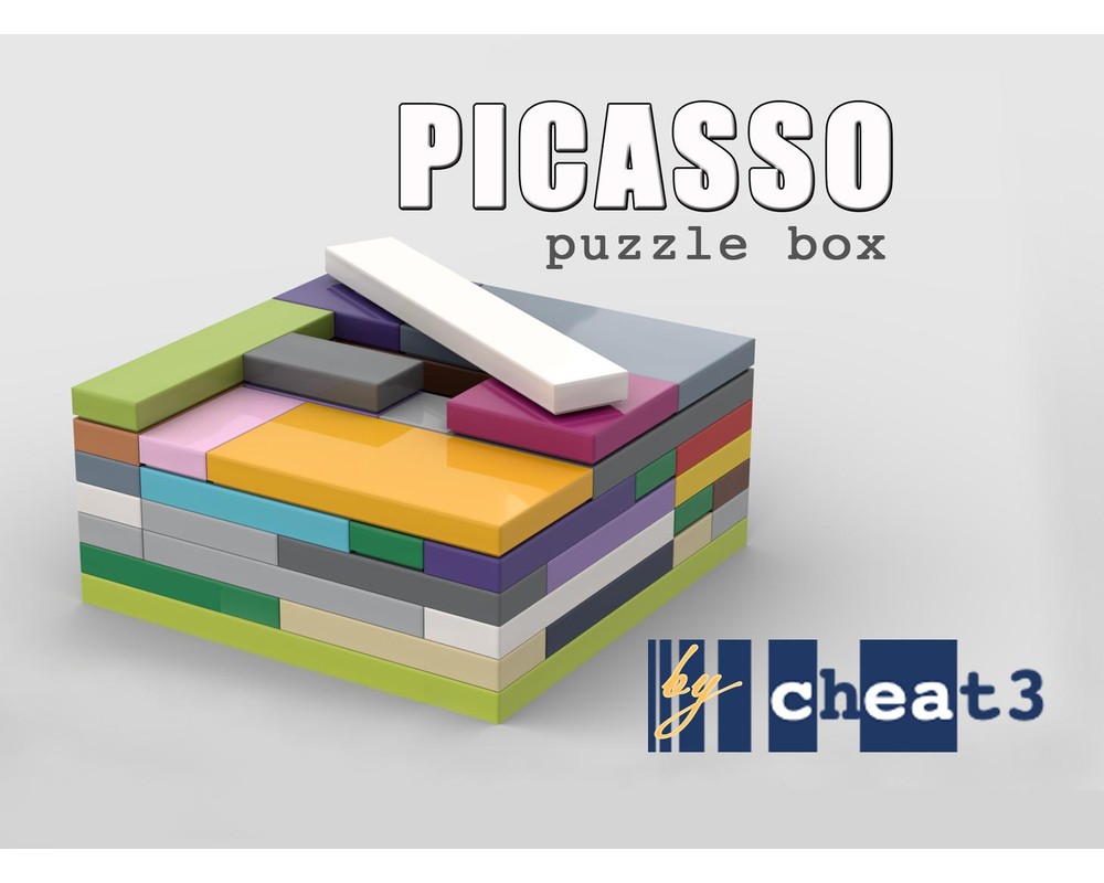 LEGO MOC Picasso (a level 4 puzzle box) by cheat3 puzzles | Rebrickable ...