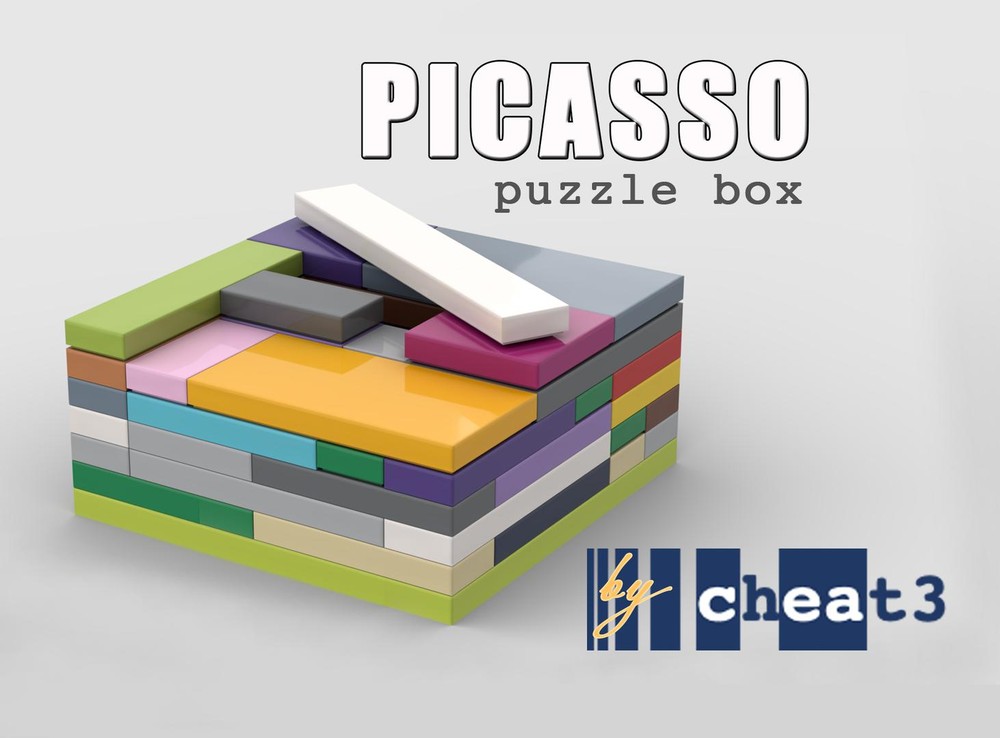 LEGO MOC Picasso (a level 4 puzzle box) by cheat3 puzzles | Rebrickable ...
