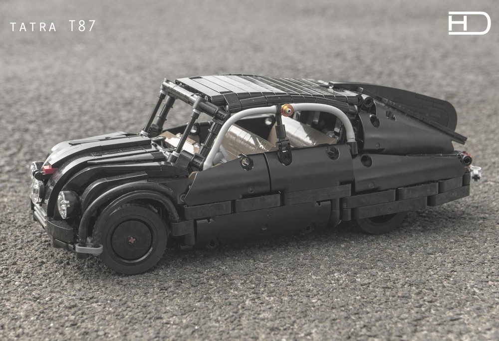 LEGO MOC [PDF] Tatra T87 by Horcikdesigns | Rebrickable - Build with LEGO