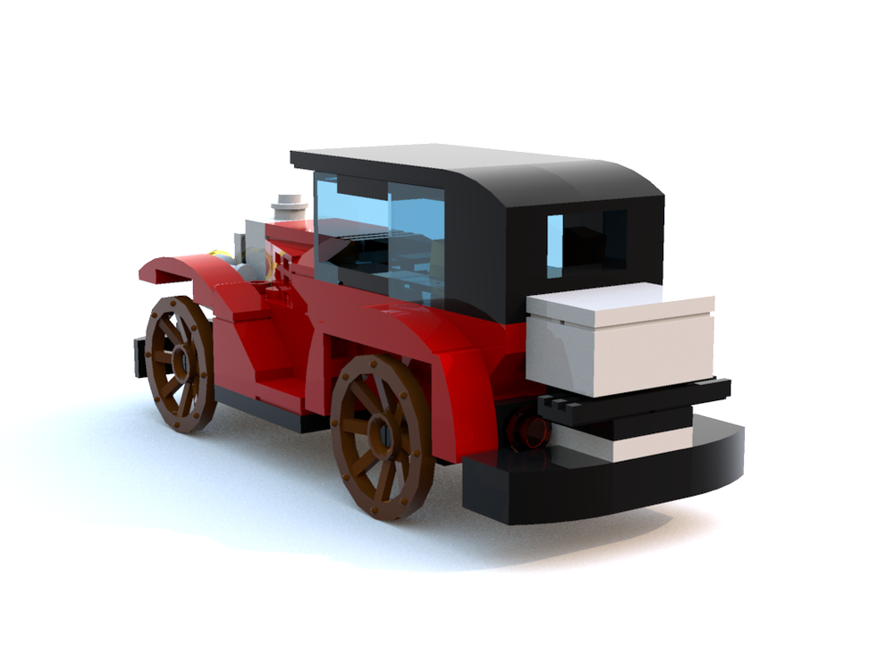 LEGO MOC Mini 1930s Rolls Royce Wagon by ww | Rebrickable - Build with LEGO