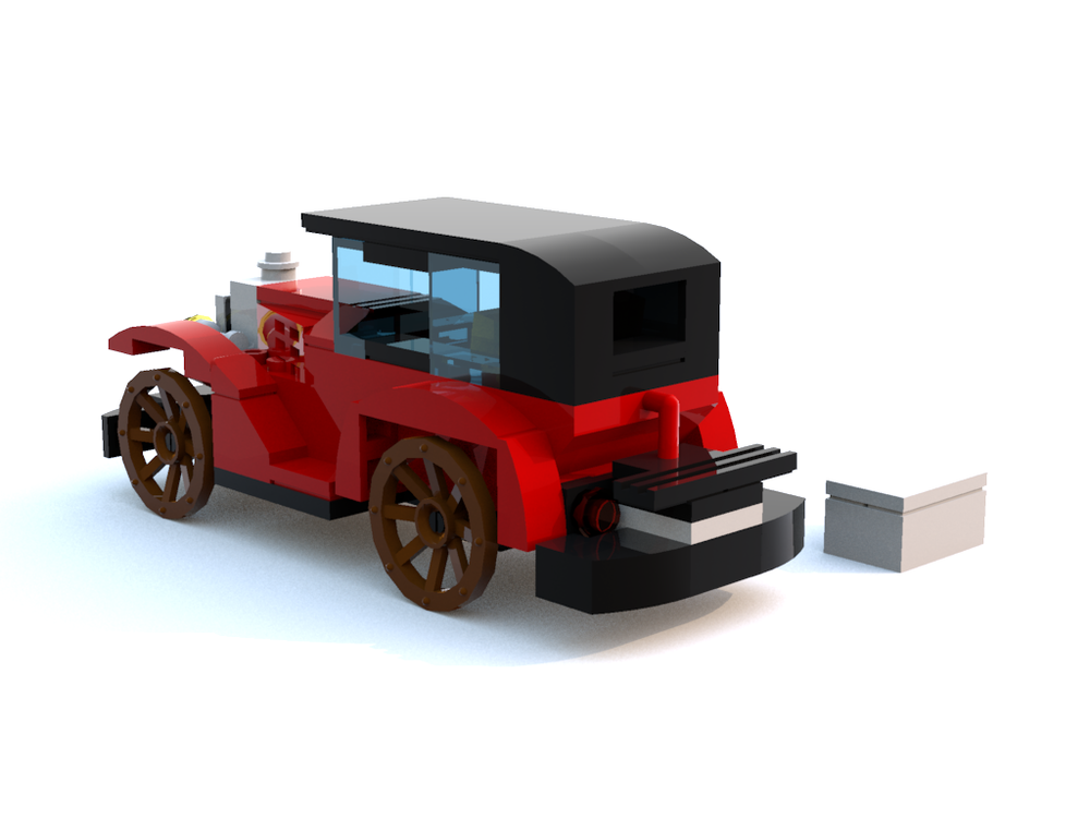 LEGO MOC Mini 1930s Rolls Royce Wagon by ww | Rebrickable - Build with LEGO