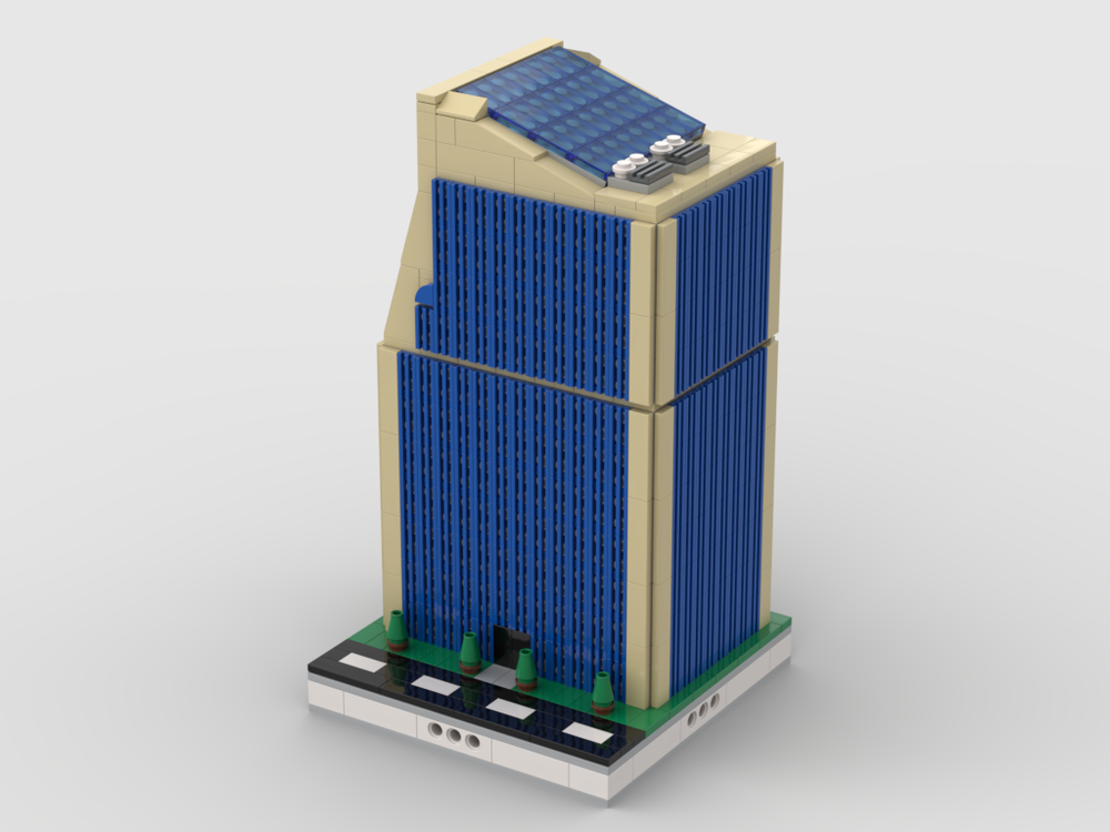 LEGO MOC Office building 3 | Modular Office Center by gabizon ...