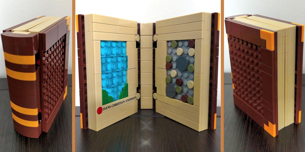 LEGO MOC Brown Bound Book by Ailurophelia | Rebrickable - Build with LEGO