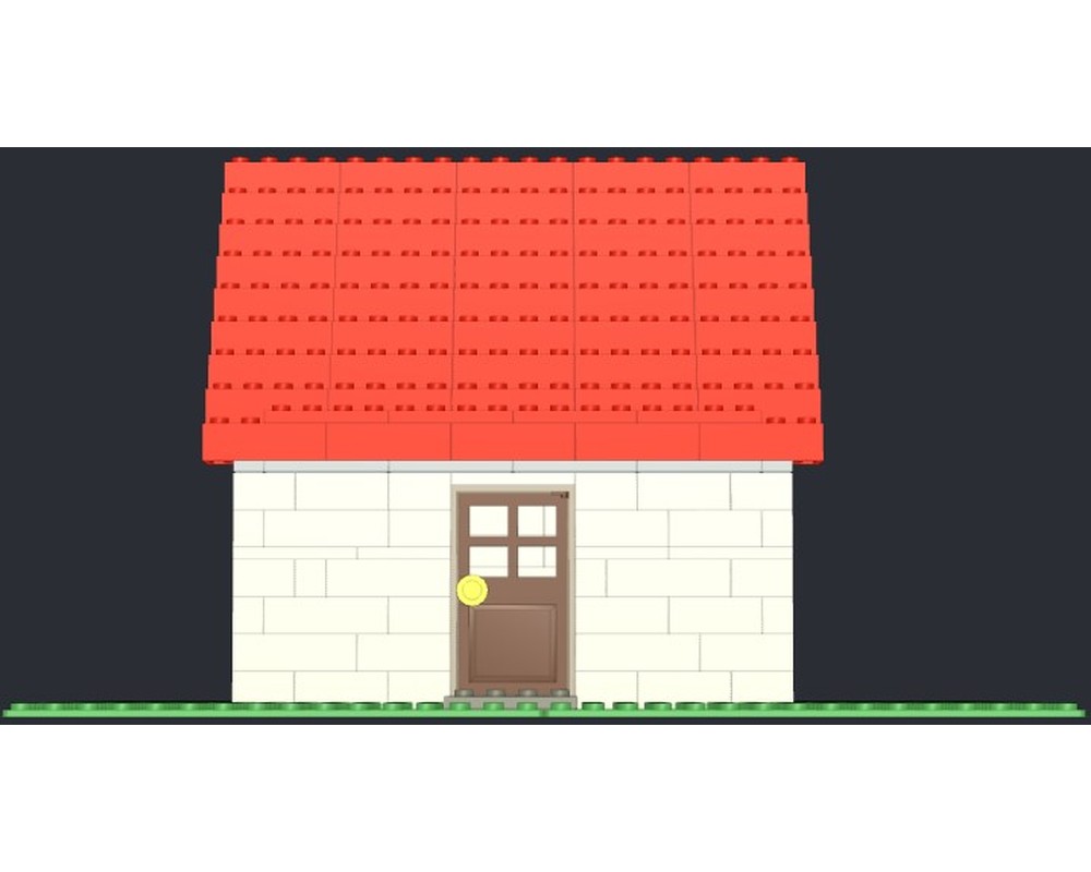 LEGO MOC Basic House by mindstormsboi | Rebrickable - Build with LEGO