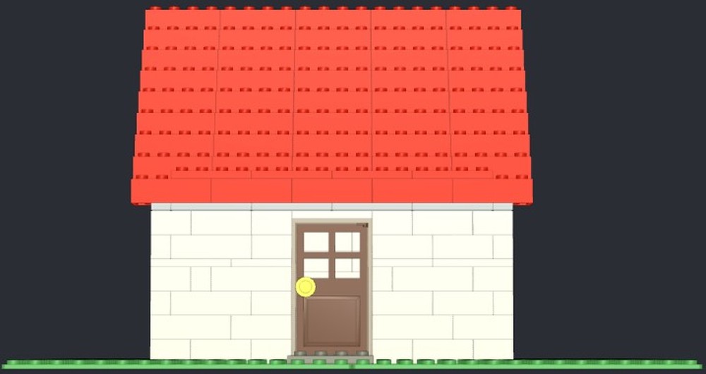 LEGO MOC Basic House by mindstormsboi | Rebrickable - Build with LEGO
