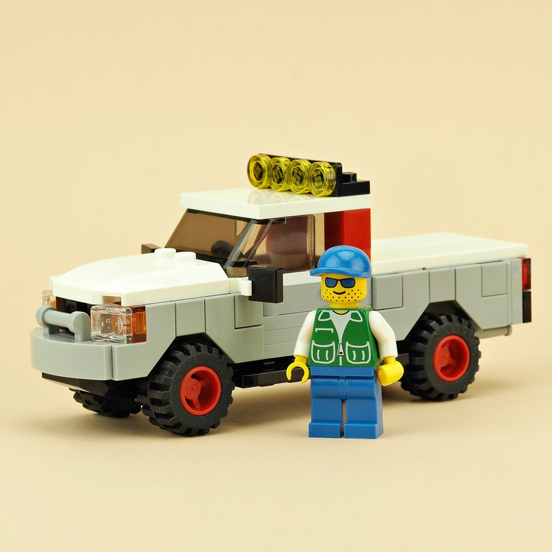 LEGO MOC Big Off-Road Pickup Truck by De_Marco | Rebrickable - Build ...