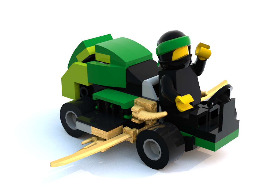 LEGO MOC 30532-2: Ninja Lawn Mower by SecondBricks | Rebrickable ...