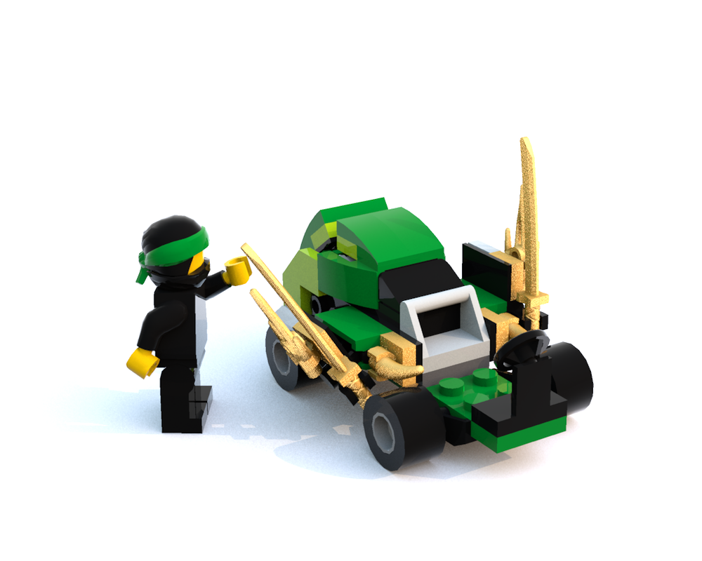 LEGO MOC 30532-2: Ninja Lawn Mower by SecondBricks | Rebrickable ...