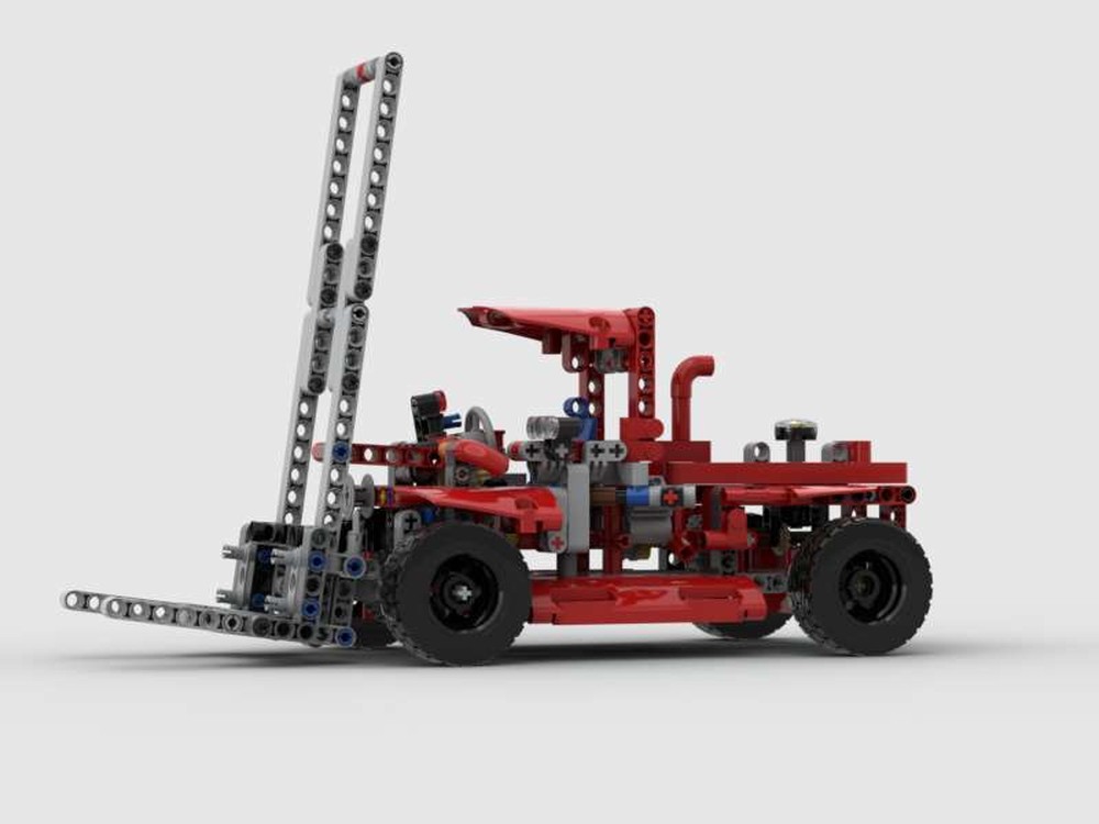 LEGO MOC 42075 E-Model - Forklift by technicstudiodesigns | Rebrickable ...