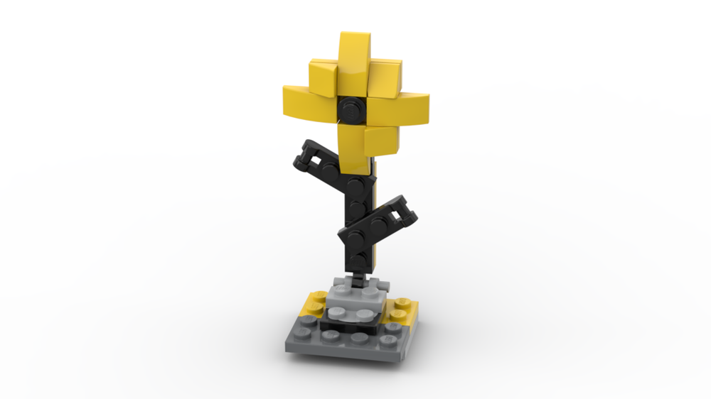 LEGO MOC 31014 Sunflower by Dujk | Rebrickable - Build with LEGO