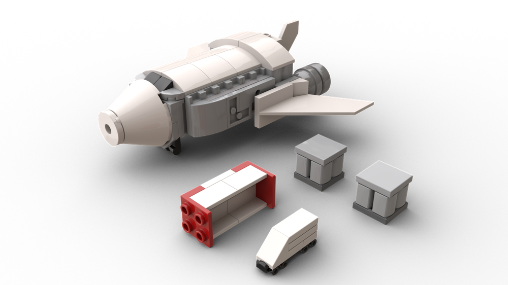 LEGO MOC Federal Shuttle, Troop Transport, and Cargo by aberrant85 ...