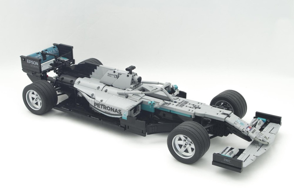 LEGO MOC Mercedes F1 W10 1:8 Scale by Lukas2020 | Rebrickable - Build ...