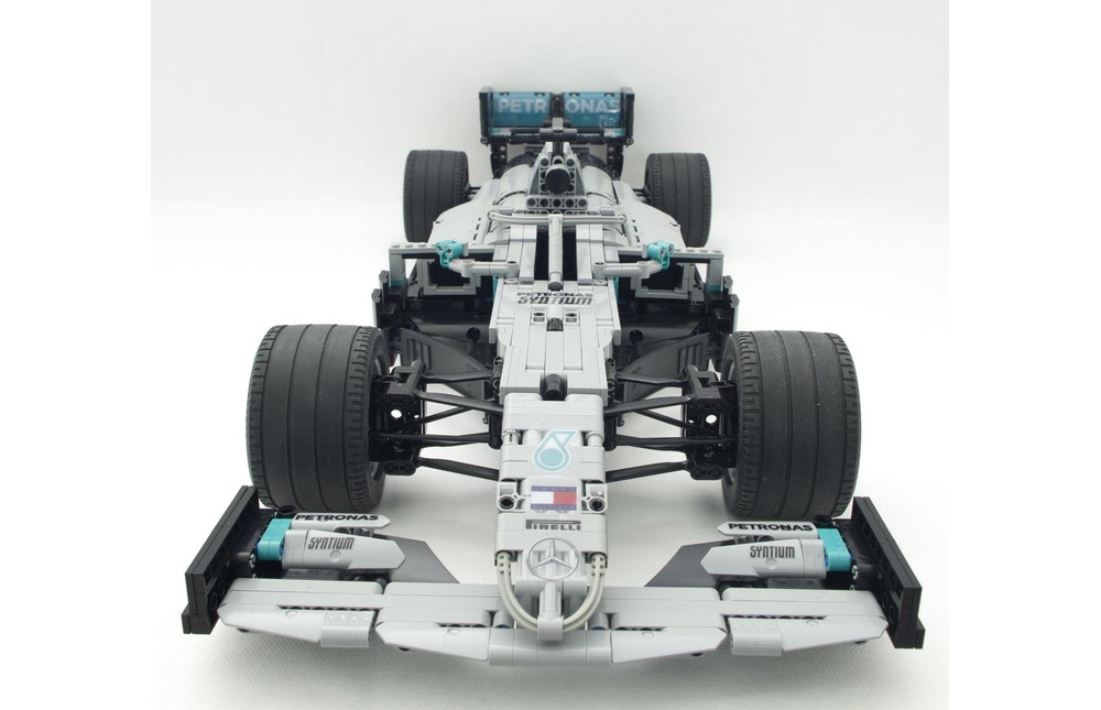LEGO MOC Mercedes F1 W10 1:8 Scale by Lukas2020 | Rebrickable - Build ...