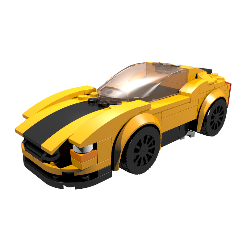 LEGO MOC 75909 Supercar by Berth | Rebrickable - Build with LEGO
