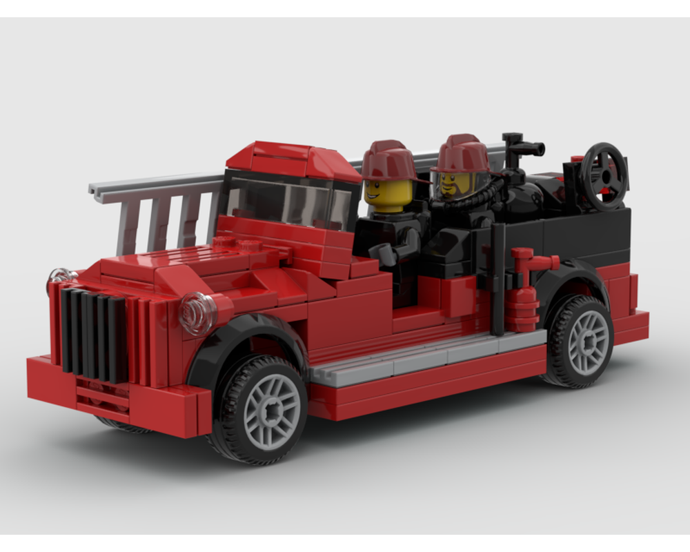 LEGO MOC Old fire Truck by jvbricks | Rebrickable - Build with LEGO