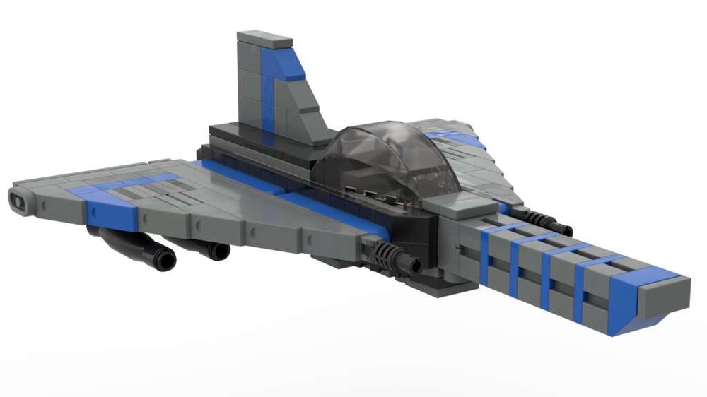 Lego Moc Starfighter 15 Modular By Meregt Rebrickable Build With
