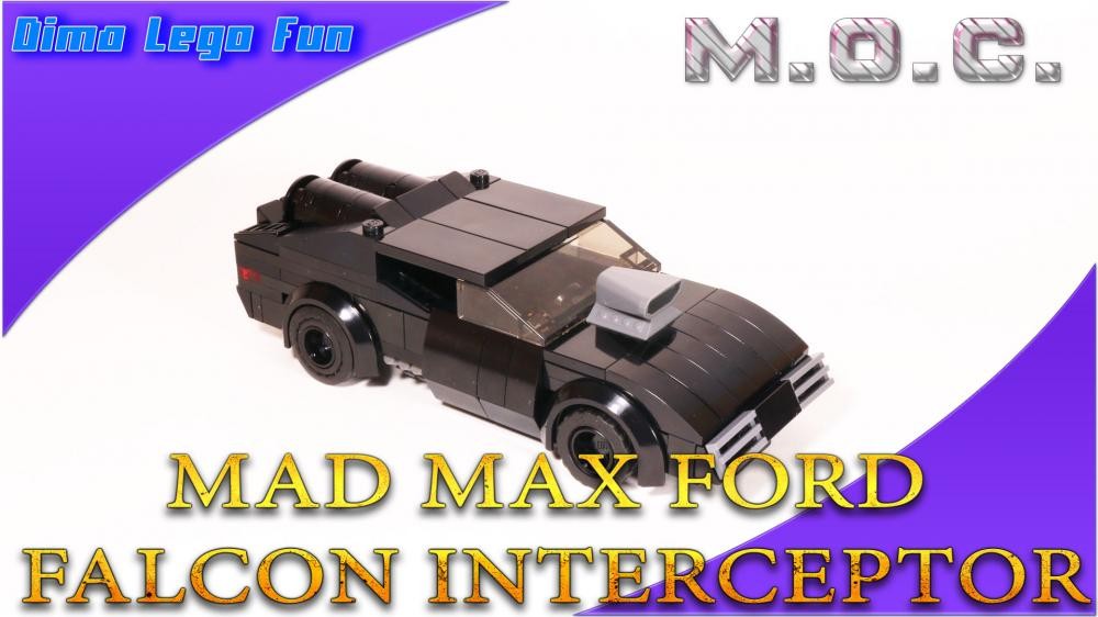 LEGO MOC Mad Max Ford falcon interceptor. by Zagdima | Rebrickable ...