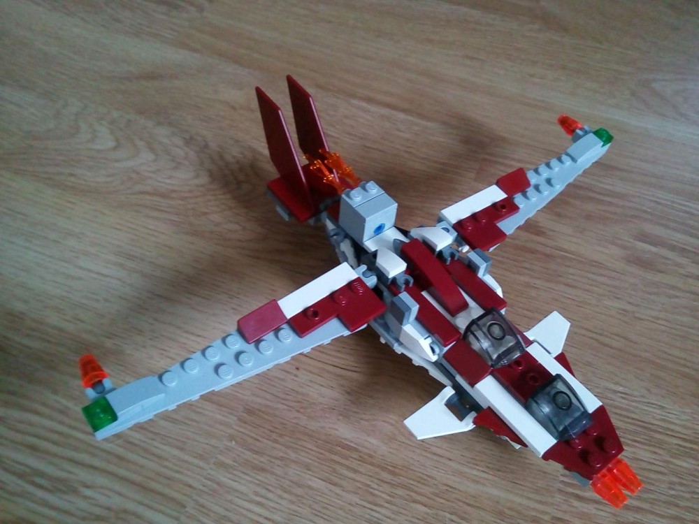 LEGO MOC 31086 Universal jet by mic8per | Rebrickable - Build with LEGO
