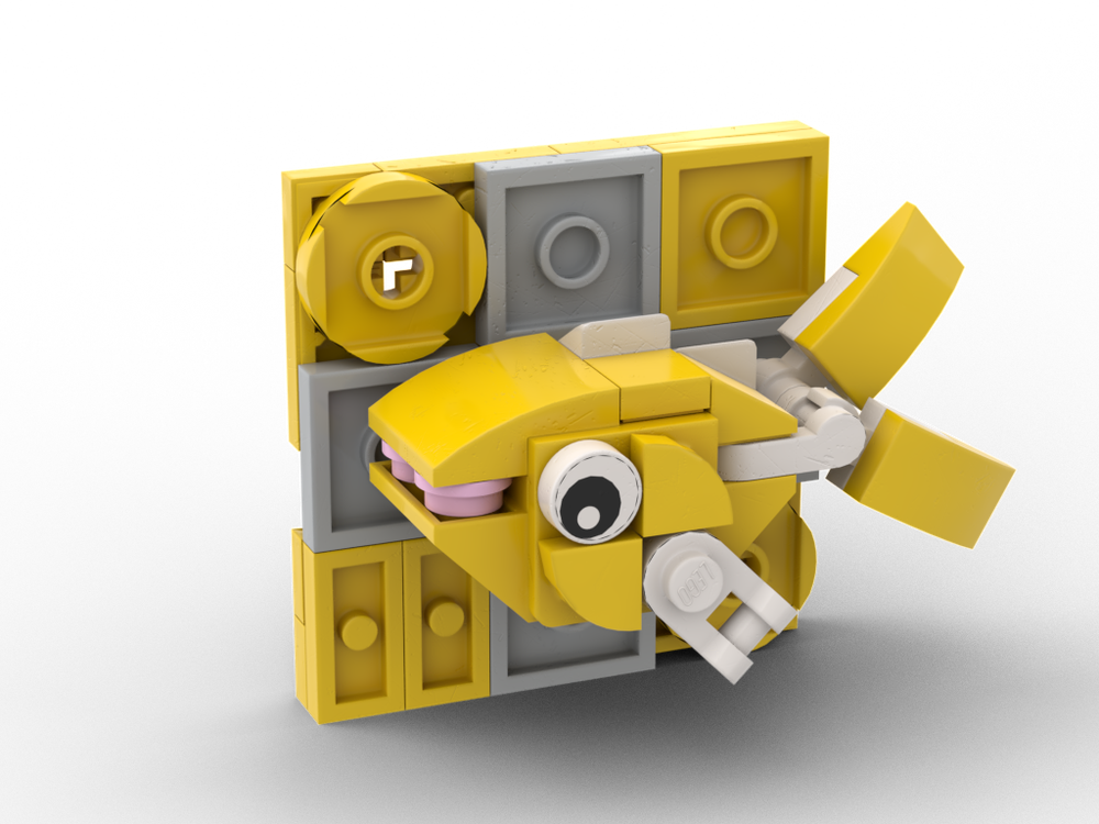 LEGO MOC Singing fish (30550) by BriXperiMent | Rebrickable - Build ...