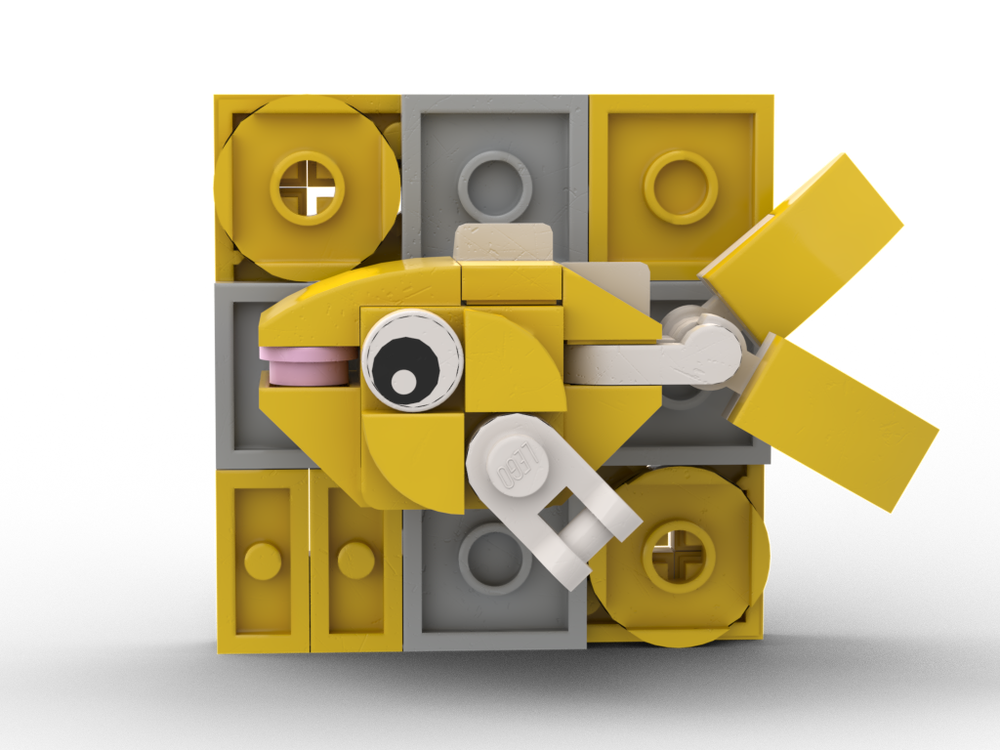 LEGO MOC Singing fish (30550) by BriXperiMent | Rebrickable - Build ...