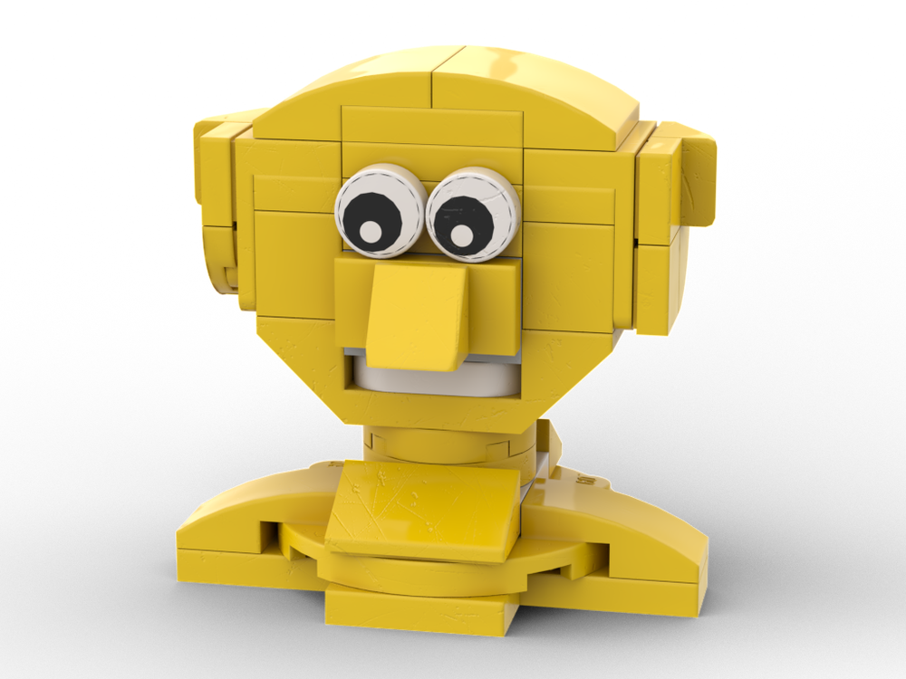 LEGO MOC Alec Baldman bust (30550) by BriXperiMent | Rebrickable ...