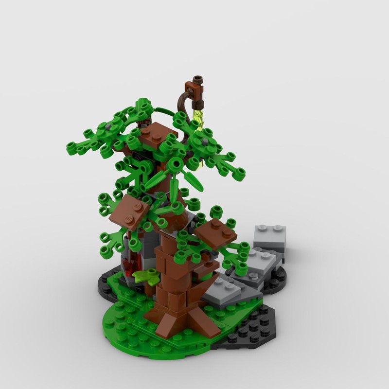 LEGO MOC-44251 Ninjago Legend Tree by Samu | Rebrickable - Build with LEGO